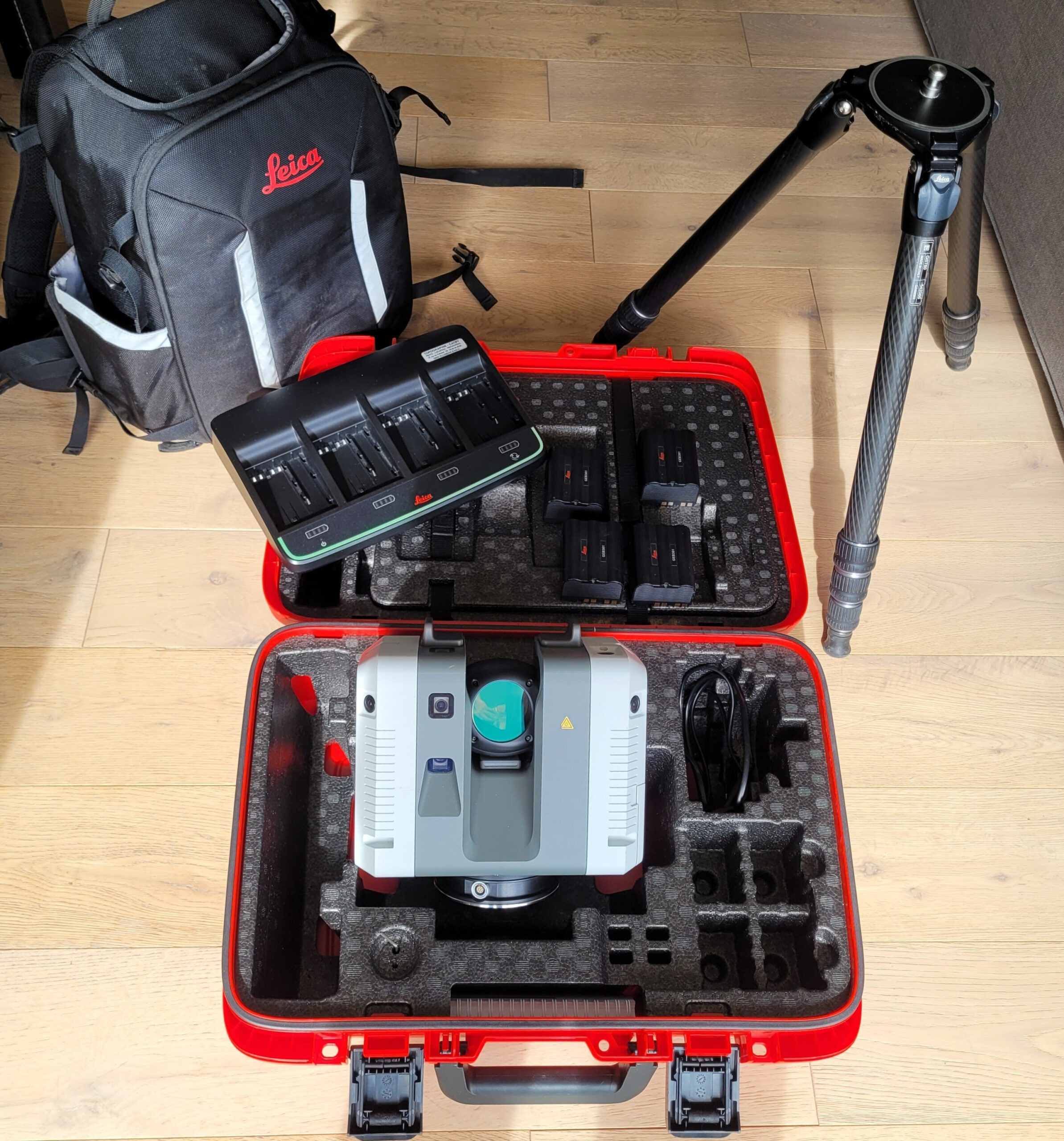 Scanner Laser 3D - Leica Geosystems - RTC360 - e-prisme