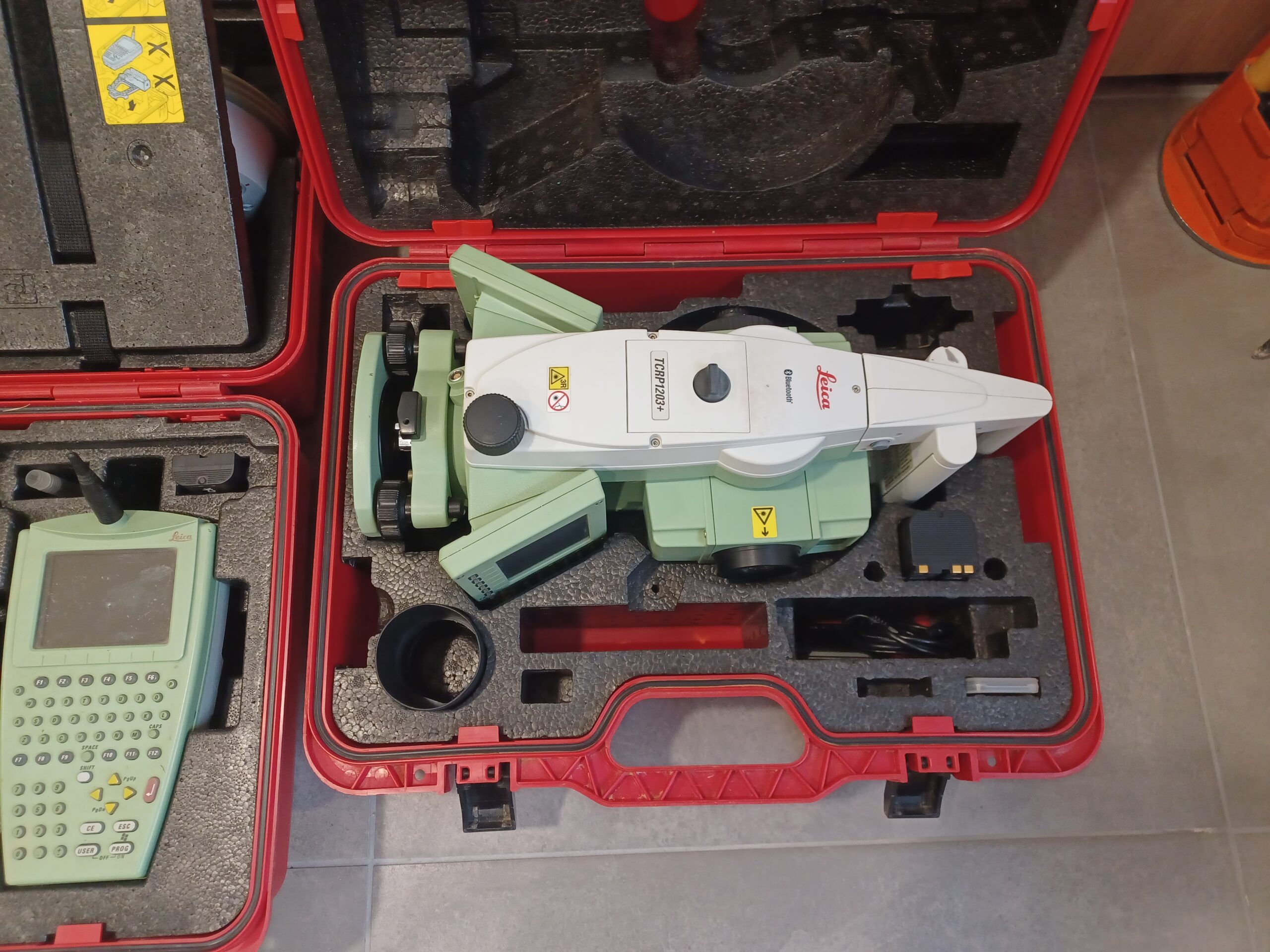 Station totale - Leica Geosystems - TCRP 1203+ R1000 3'' - e-prisme