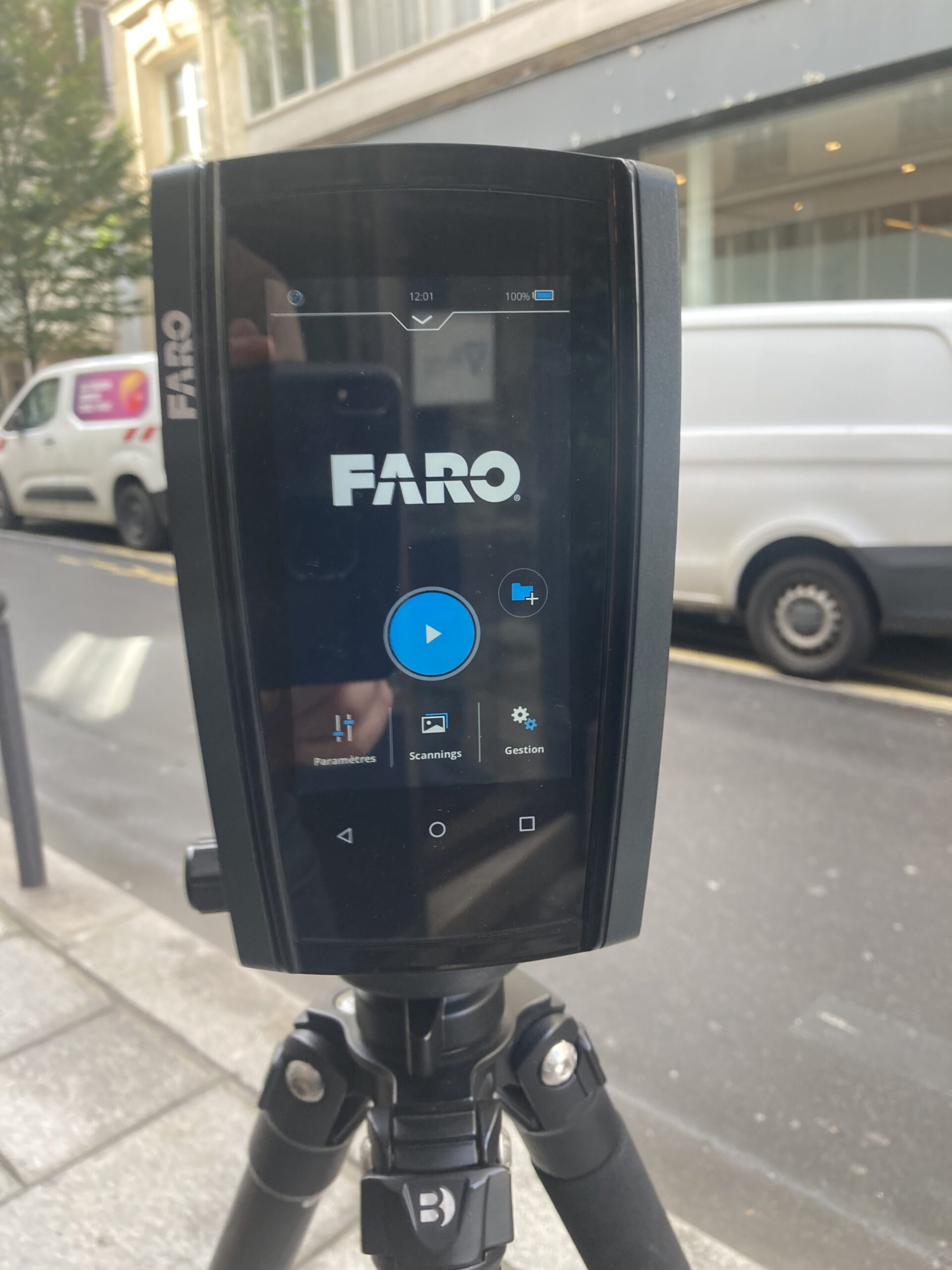 Scanner Laser 3D - Faro - Focus M70 - e-prisme